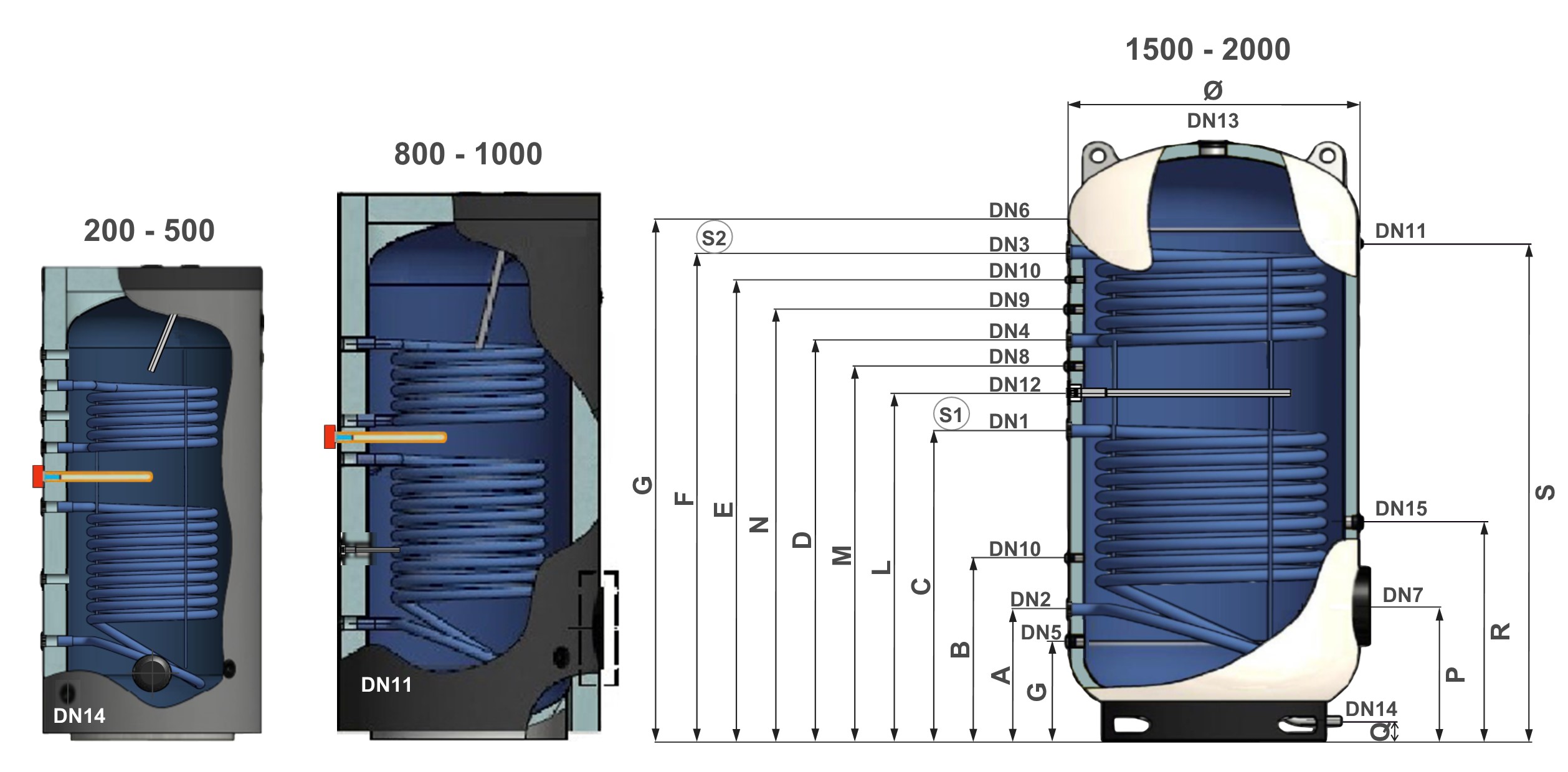 Clima-XL - BST Glasslined solar boiler